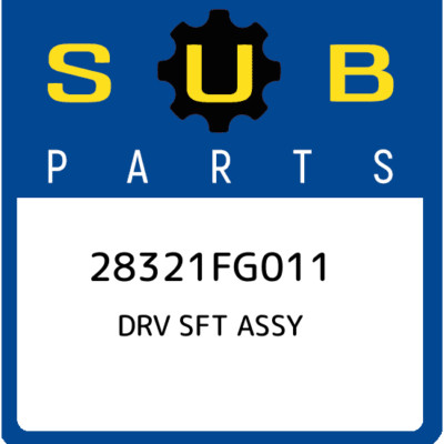 28321FG011 Subaru Drv sft assy 28321FG011, New Genuine OEM Part | eBay