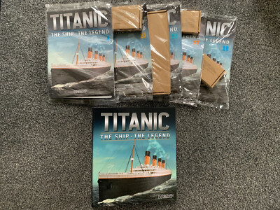 Hachette Partworks Titanic (The Ship Legend) Issues 4 / 25 / 26 / 27 ...