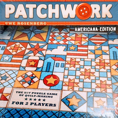Patchwork Americana Edition Board Game, 2020 Lookout Games Uwe Rosenburg Germany 29877035052 | eBay