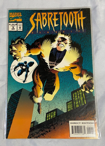 Sabretooth Classic #5 1994 Marvel Comics, EXCELLENT condition | eBay