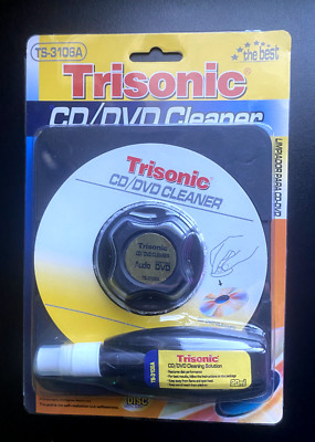 Trisonic CD/DVD Cleaner with Fluid, TS-3106A | eBay
