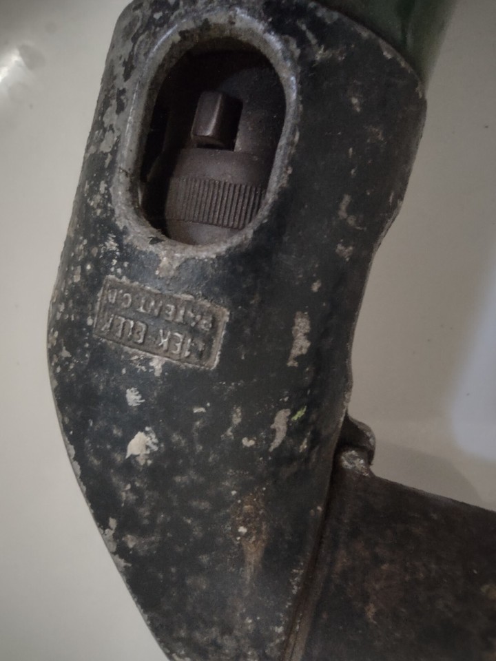 VINTAGE MEK ELEK ENGINEERS LAMP Machinist Light Enamel Factory Green ...