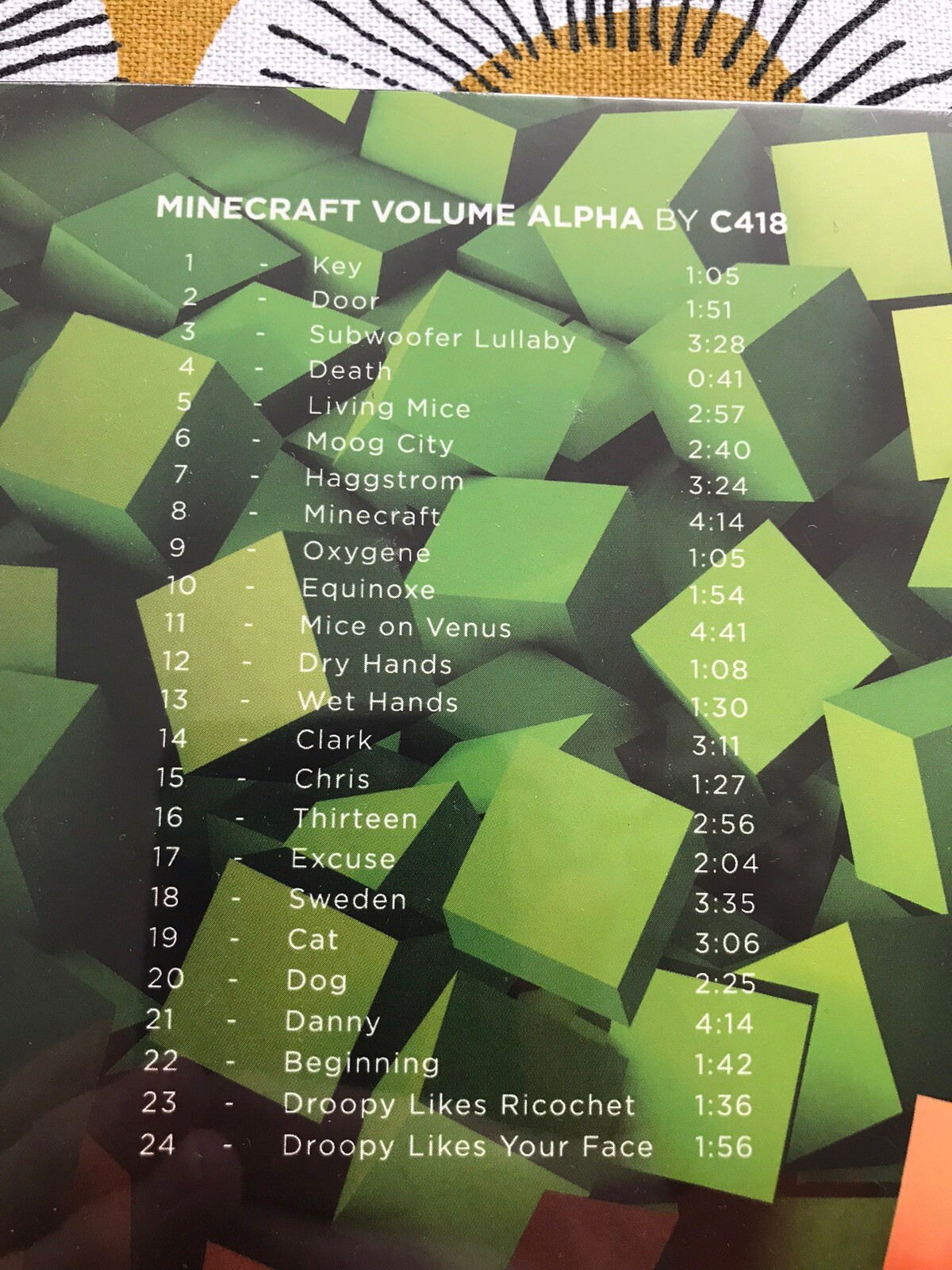 C418 - Minecraft Volume Alpha (Soundtrack) - CD 804297824321 | eBay
