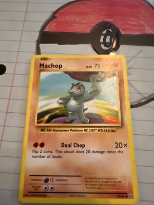 2016 Machop basic level 20 hit points 70 | eBay