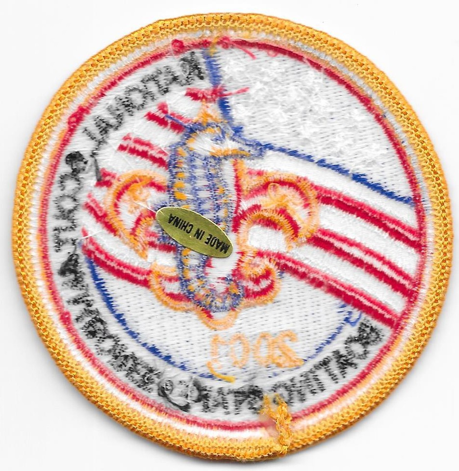 Boating Staff Patch 2001 National Jamboree Boy Scouts BP | eBay