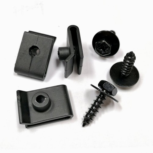 5 Set Car Fender Liner Splash Shield Screw Bolt Nut Retainer for Toyota ...