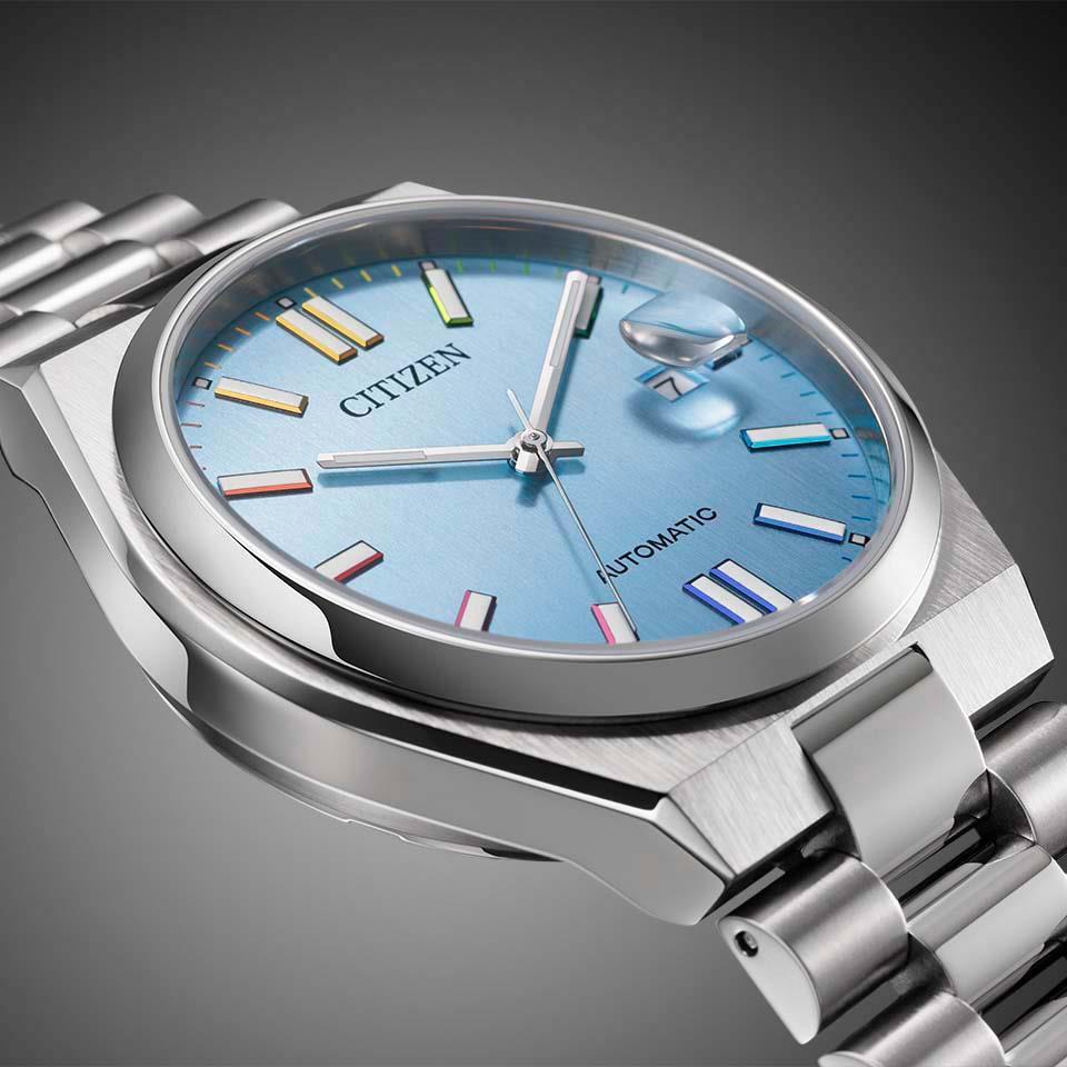 CITIZEN TSUYOSA Collection NJ0151-53L Automatic Watch Turquoise Blue ...