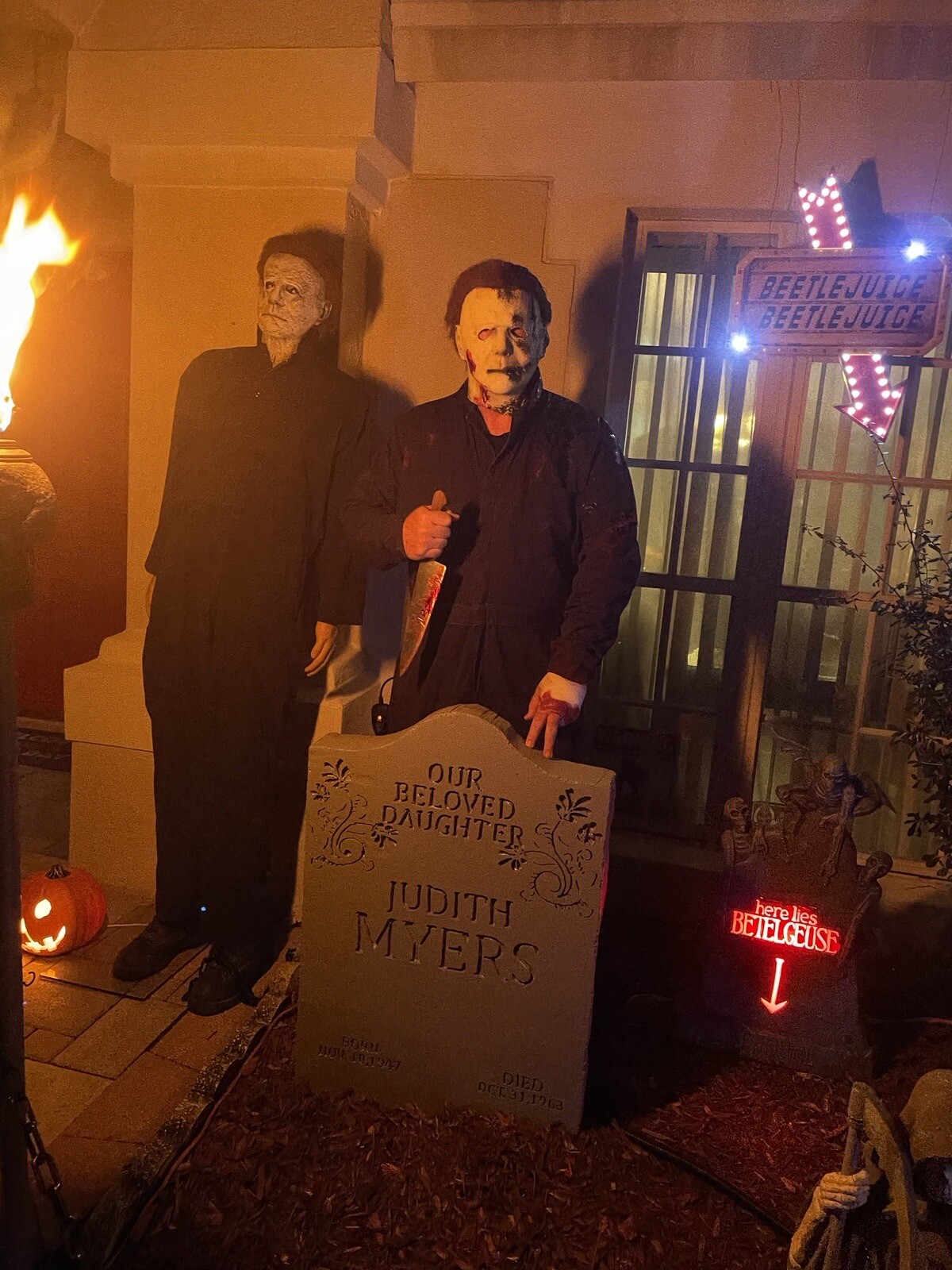 Halloween Judith Myers Headstone | eBay