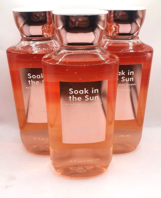 BATH AND BODY WORKS SOAK IN THE SUN BODY WASH 10 FL OZ (SET OF 3) | eBay