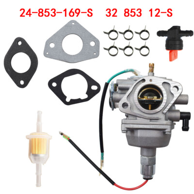 CV23 CV23S Carburetor Fit For Kohler 24-853-169-S Command CV640 CV680 w ...