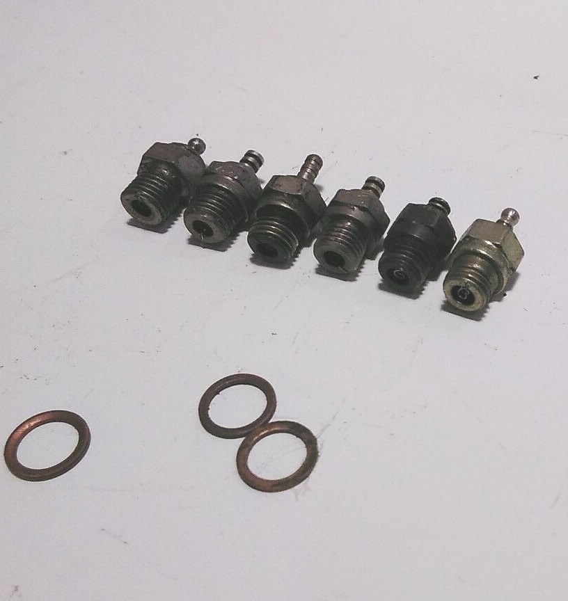 6 RC Short Radio Control Nitro Glow Plugs Low, Medium used Car Truck ...