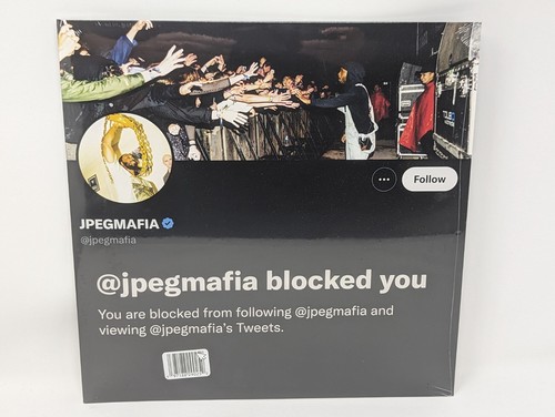 JPEGMAFIA & DANNY BROWN - SCARING THE HOES Alt Cover Black Vinyl LP NEW ...