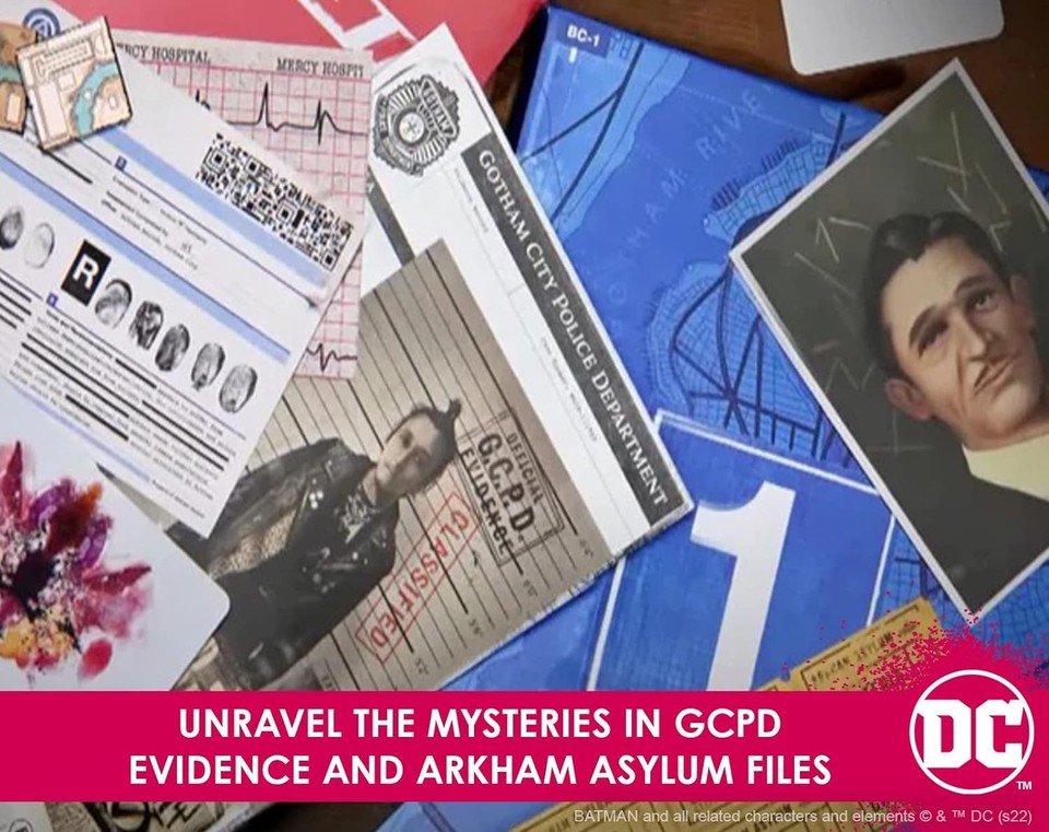 Infinite Rabbit Holes Arkham Asylum Files Panic in Gotham City ...