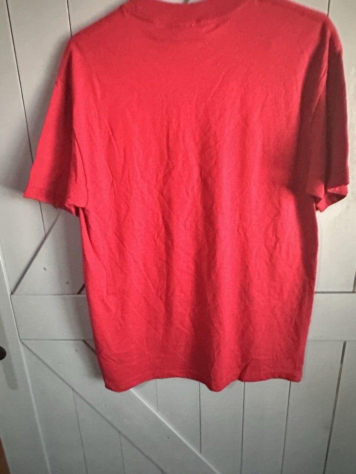 San Francisco 49ers Medium Short Sleeve T Shirt Red Mens Football NWT ...