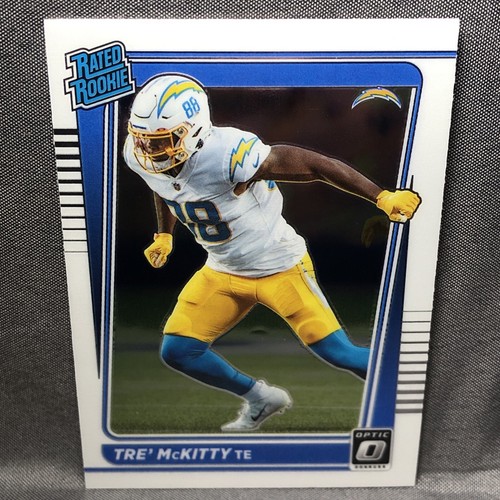 2021 Panini Donruss Optic Football NFL #284 Tre' McKitty Base RC Rated ...