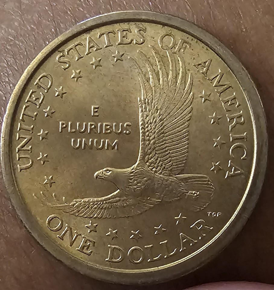 2000-P Sacagawea Error Dollar "Wounded Eagle" Nice Coin Collectors Item ...