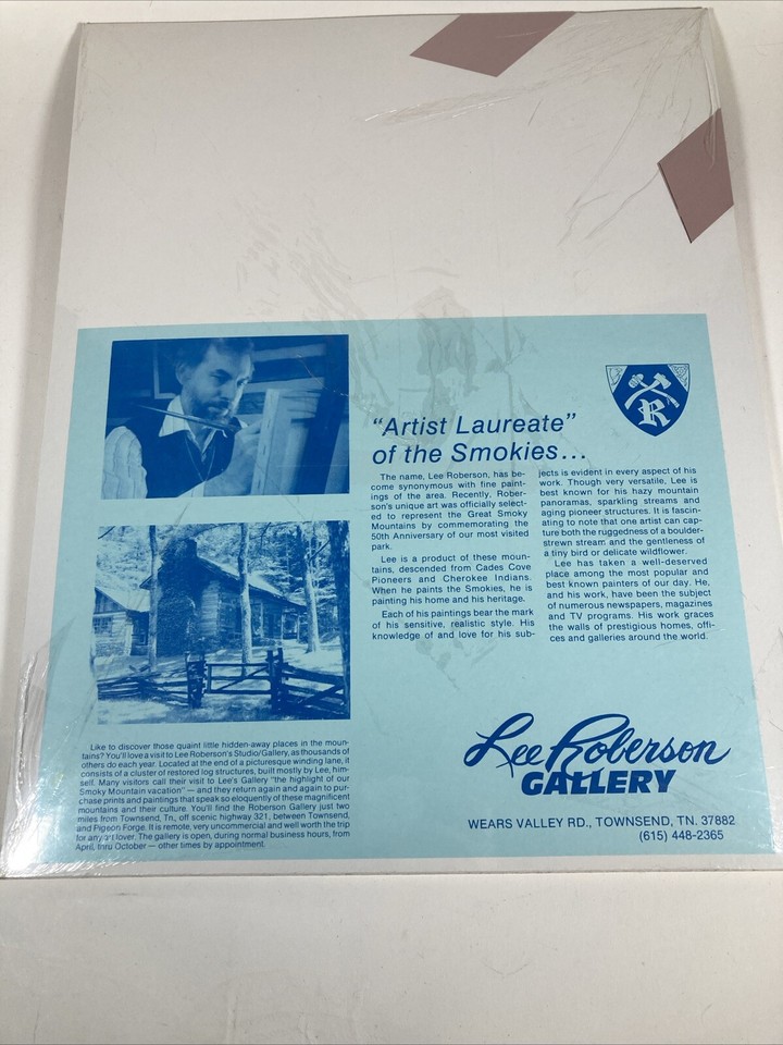 The Spring Signed Art Print By Lee Roberson Art Of The Smokies Limited ...