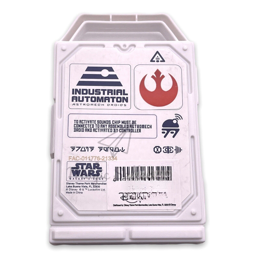 Blue Disney Galaxy’s Edge Star Wars Droid Depot Astromech Personality ...