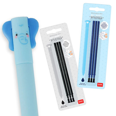 Legami Elephant Erasable Pen Cute Animal School Stationery - Choose ...