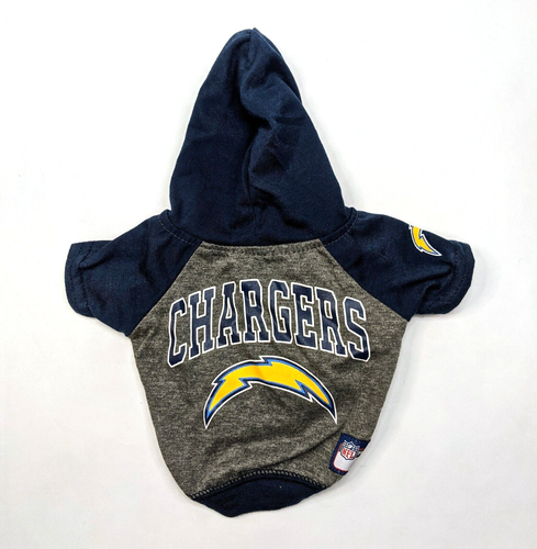 Pet First NFL Officially Licensed Los Angeles Chargers Hoodie for Dogs ...