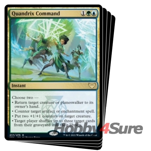 Quandrix Command X4 M/NM Magic: The Gathering MTG Strixhaven: School Of ...