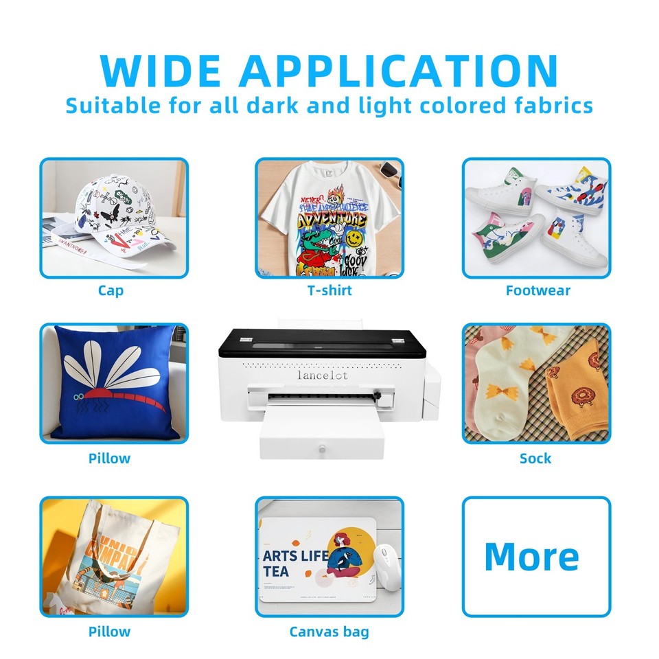 L1800 DTF Printer Full Setup | Includes White Ink System Curing Oven ...