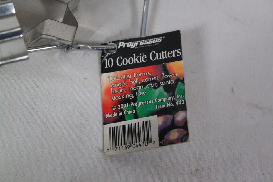 PROGRESSUS COOKIE CUTTER SET | eBay