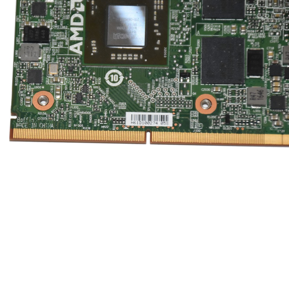 Dell Precision 7510 7520 M4800 AMD Radeon Pro WX 4150 4GB Graphics Card ...