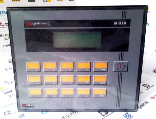 UNITRONICS M210-12-B3 PLC HMI CONTROLLER P/N M210-12-B3LF inc. 4 month ...