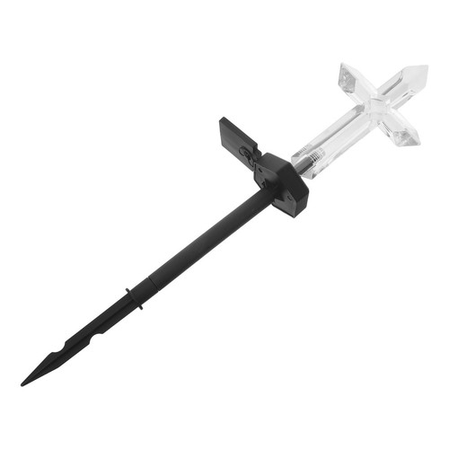 Illuminated Garden Stake Light Cemetery Cross Led Lights for Grave ...