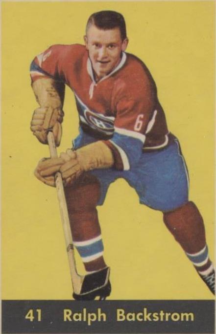 1960-61 Parkhurst - Ralph Backstrom #41 for sale online | eBay