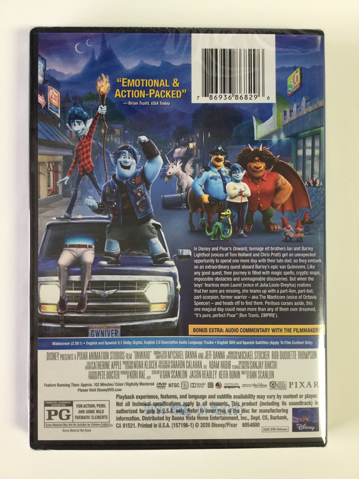 Onward, DVD, Disney Pixar, BRAND NEW SEALED! | eBay