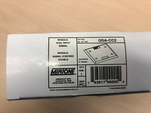 Mirtone GSA-CC1 Module Dual Input Signal EST Edwards | eBay