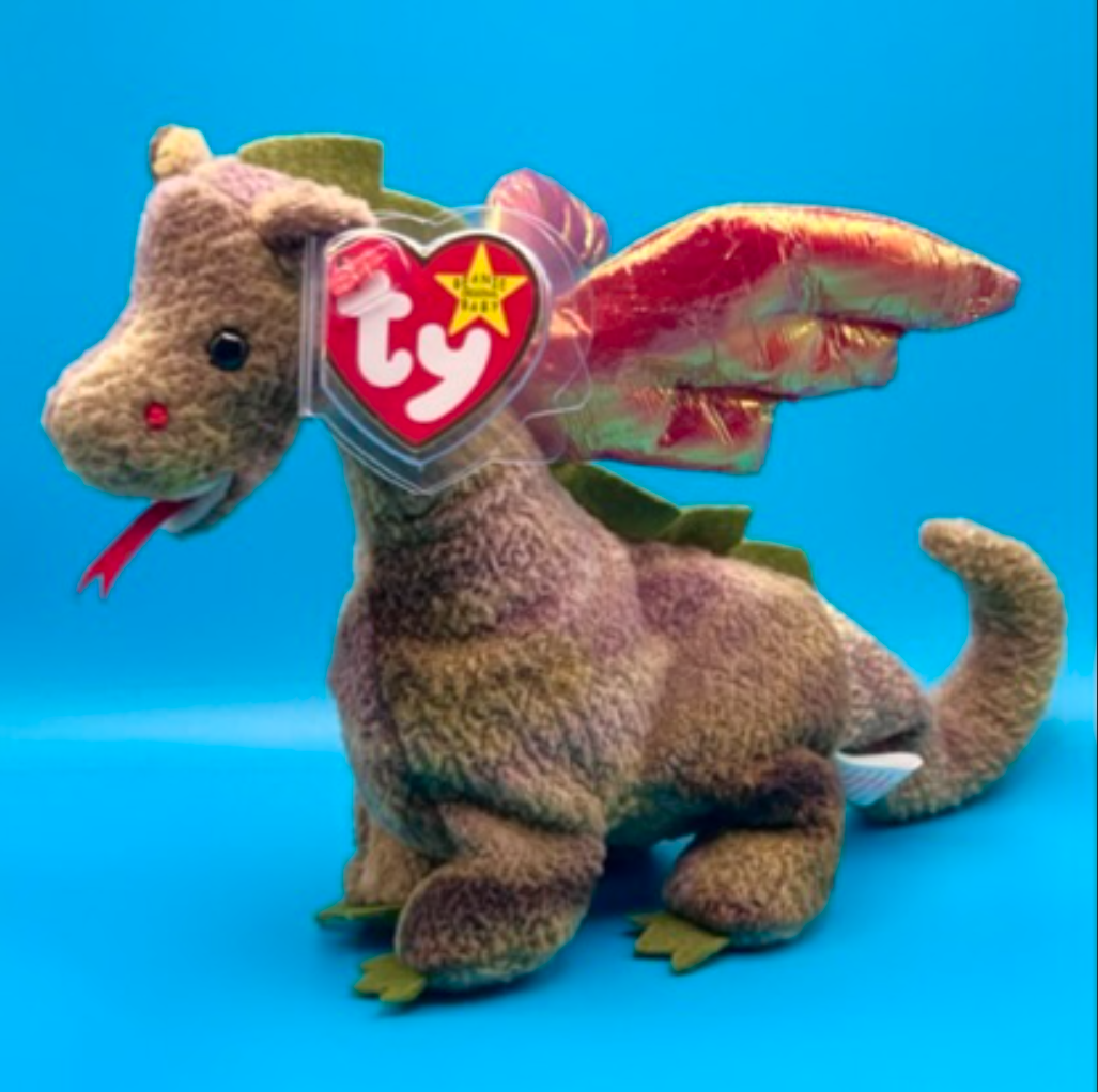 TY Beanie Baby - SCORCH the Dragon (7 inch) | eBay