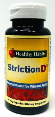Healthy Habits Striction D 60 Capsules, Blood Sugar Support/Control ...