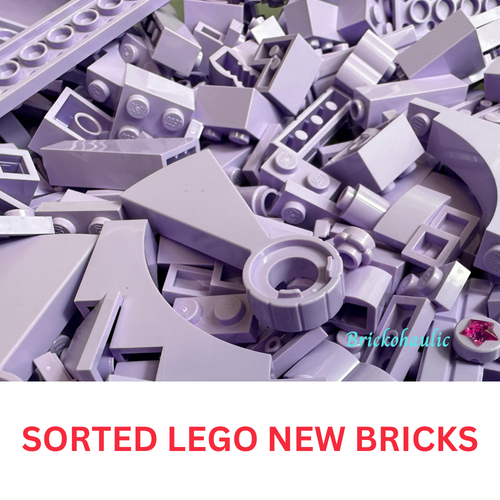 Lego Lavender Color Sorted Bricks Pieces Plates Parts Bulk Assorted Lot ...