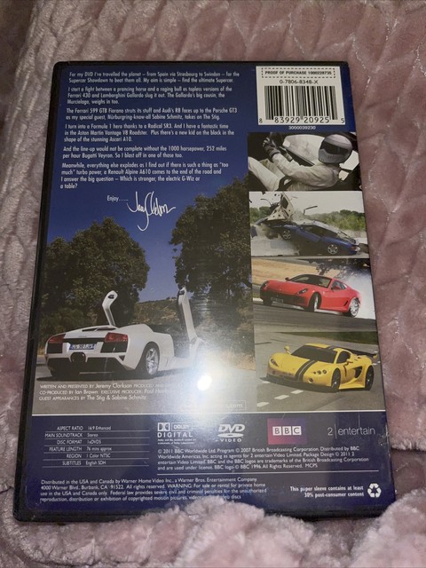 Clarkson: Supercar Showdown (DVD, 2011) for sale online | eBay