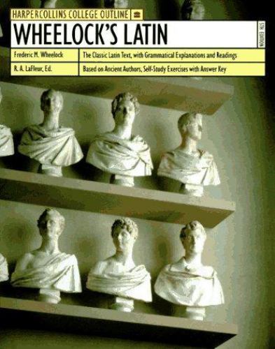Wheelock's Latin by Frederic M Wheelock 9780064671798| eBay