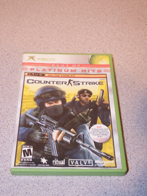 Counter-Strike (Microsoft Xbox, 2003) Complete w/ Manual - Tested ...