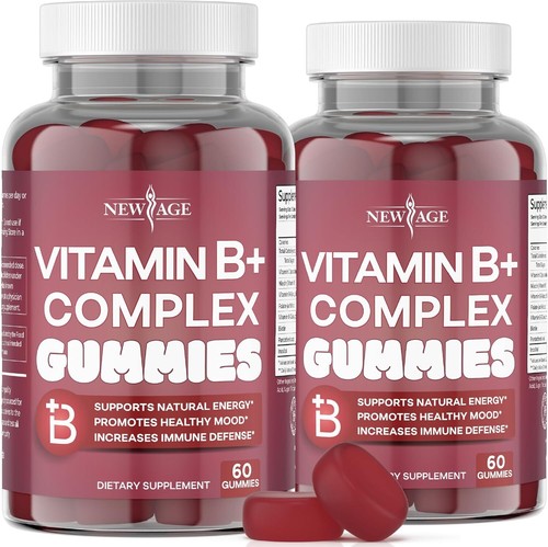 Vitamin B Complex Gummies with Vitamin B3, B6, & B12 – with Biotin ...