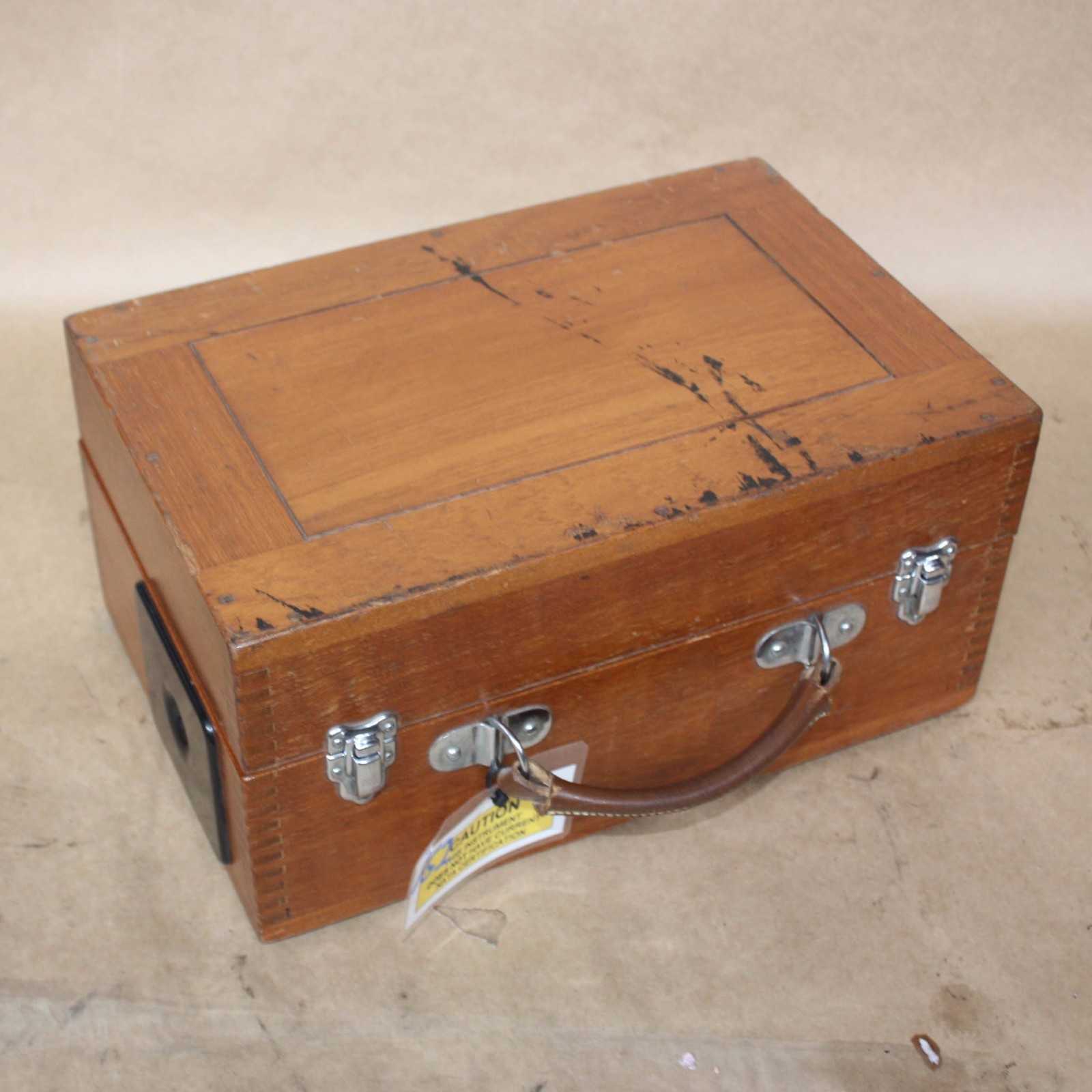 Cambridge Portable Potentiometer in wooden box Type No 44228 vintage ...