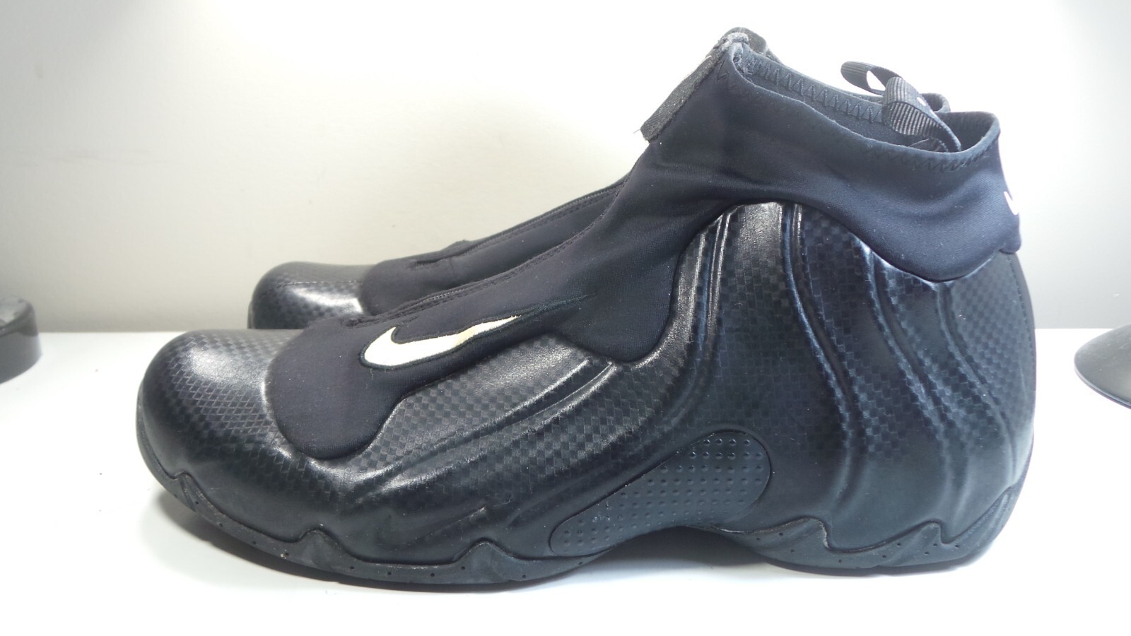 2019 NIKE AIR FLIGHTPOSITE RETRO 642307 001 CARBON FIBER 11 FORCE MAX ...