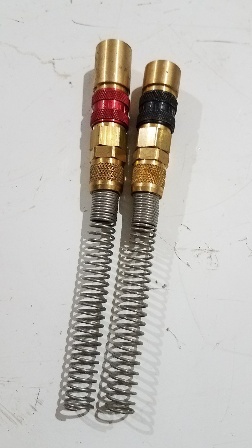 Nordson quick coupler series 21 powder coat Fitting disconnect new set ...