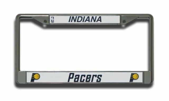 Rico Indiana Pacers Chrome License Plate Frame for sale online | eBay