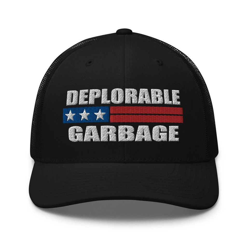 Deplorable Garbage MAGA America Trucker Hat for Men Women | eBay