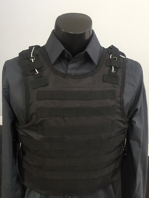 Tactical Plate Carrier Vest FREE Made With Kevlar Plates 3a Inserts ...