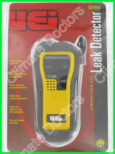 UEi Test Instruments CD100A Combustible Gas Leak Detector, ‎1.5 x 4 x 8 ...