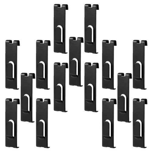 15PCS Utility Hooks Grid Wall Hanging Hooks Panel Display Hooks | eBay