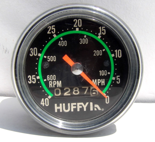 vintage HUFFY bicycle SPEEDOMETER ODOMETER $9.95 no reserve | eBay