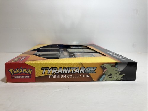 Pokemon TCG Tyranitar EX Premium Collection Box - 6 Booster Packs NEW ...